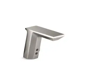 KOHLER Geometric Touchless Single-hole Lavatory Faucet With Insight Sensor Technology And Temperature Mixer, Hes-powered, 0.5 Gpm - One-color