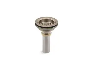 KOHLER Duostrainer Sink Drain And Strainer With Tailpiece Vibrant Brushed Bronze