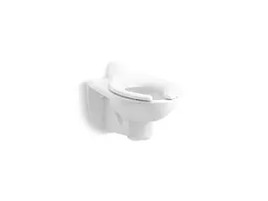 KOHLER Kingston Wall-mount Toilet Bowl With Rear Spud, 1.28 Or 1.6 Gpf - One-color