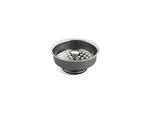 KOHLER Duostrainer Sink Strainer Basket Vibrant Titanium