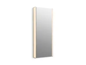 KOHLER Maxstow 17" X 40" Lighted Medicine Cabinet - Dark Anodized Aluminum