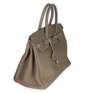 Hermès Etoupe Togo Birkin 35 Phw