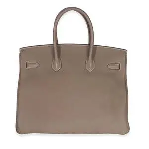 Hermès Etoupe Togo Birkin 35 Phw