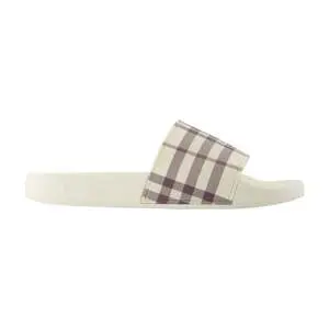 Burberry Furley L Check Sandals - Beige