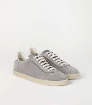 Brunello Cucinelli Suede Low Top Sneakers