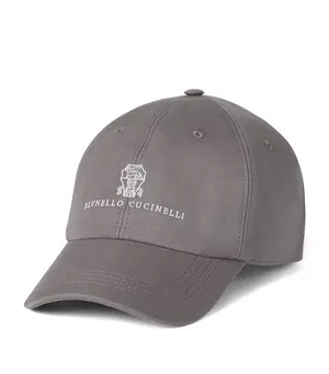 Brunello Cucinelli Cotton Baseball Cap - Brown
