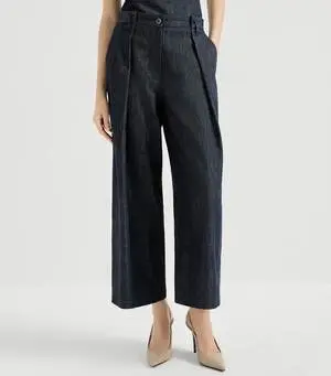Brunello Cucinelli Wide-leg Jeans