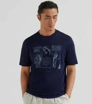 Brunello Cucinelli Cotton Elgin Marbles T-shirt