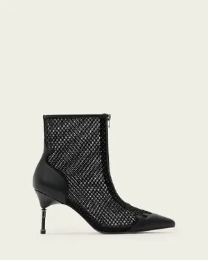 ALLSAINTS Natasha Mesh Leather Boots