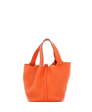 HERMES Mm Picotin Lock Bag Clemence