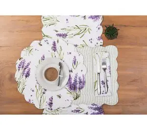 VALERIE PARR HILL Lavender Fields Napkins Set Of 6 Valerie - One-color