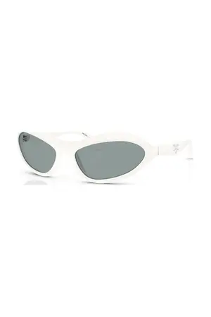 Prada Irregular Full Rim Sunglasses - Grey