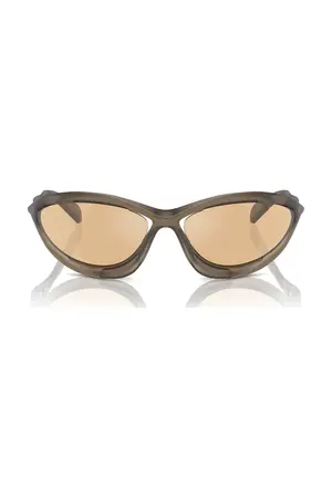 Prada Abstract Cat-eye Sunglasses - Orange