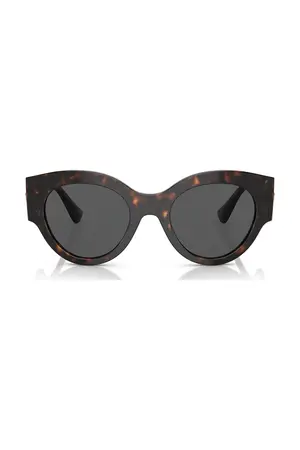 Versace Full Rim Round Frame Sunglasses