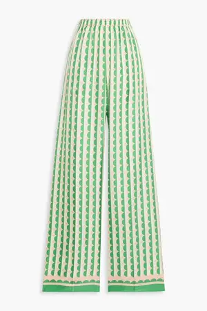 Oscar De La Renta Wide Leg Pants For Women
