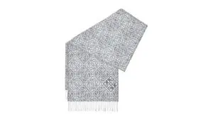 Loewe Anagram Scarf - Grey