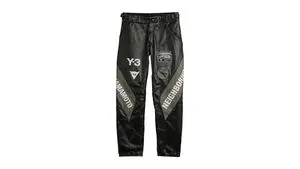 Adidas Y3 Nbhd Leather Racer Pants