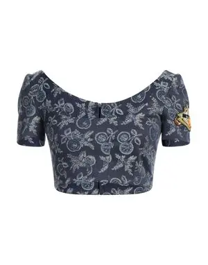 Etro Floral Jacquard Crop Top