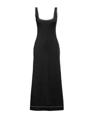 GANNI Maxi Dress Recycled Polyester Blend