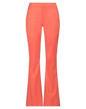 DONDUP Flared Virgin Wool Blend Pants - Rust