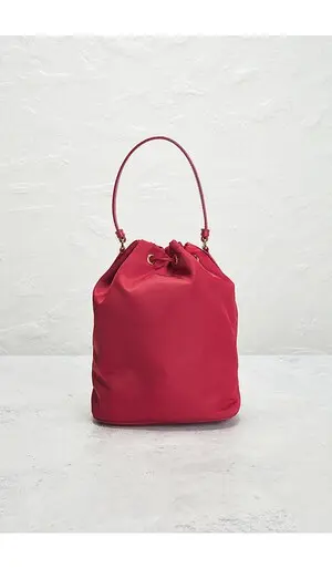 FWRD RENEW Prada Tessuto Bucket Bag