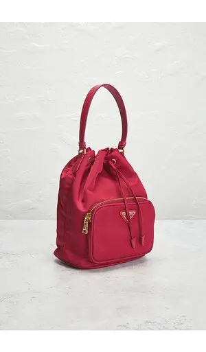 FWRD RENEW Prada Tessuto Bucket Bag
