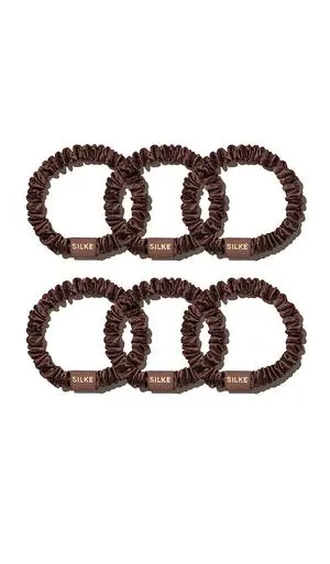 SILKE LONDON Hair Ties - Brown