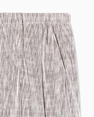 Giorgio Armani Chevron Jersey Pleated Trousers