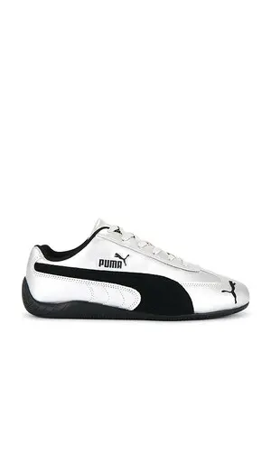 PUMA Speedcat Metallic Sneaker - Black & Metallic