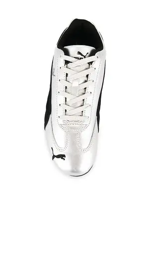 PUMA Speedcat Metallic Sneaker - Black & Metallic