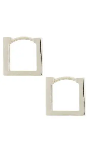 LOUPN Square Hoop Earrings