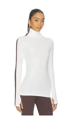 Splits59 Jackson Rib Full Length Turtleneck Top