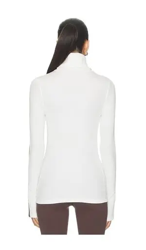 Splits59 Jackson Rib Full Length Turtleneck Top