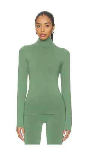Form-Fitting Turtleneck Sweaters
