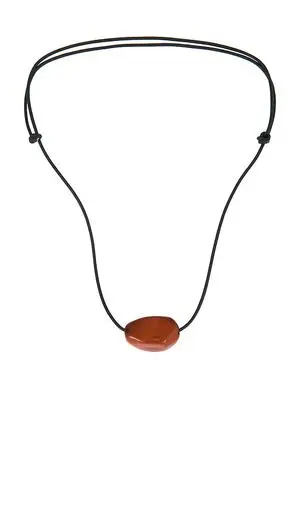 LOVERS AND FRIENDS Jolie Necklace - Black,carnelian