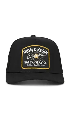 IRON & RESIN Sales And Service Cap - Black