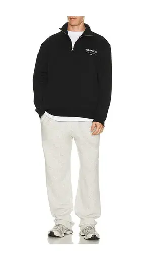 ALLSAINTS Underground Half Zip Sweatshirt