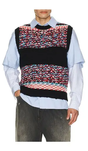 Andersson Bell Nordic Crew Neck Vest
