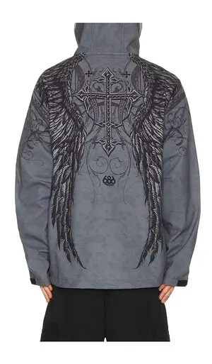 AFFLICTION X 686 Waterproof Hooded Jacket