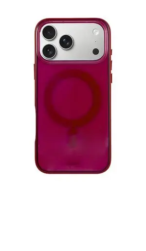 Sonix Magsafe Compatible Iphone 17 Pro Case In Burgundy - Glass Maroon