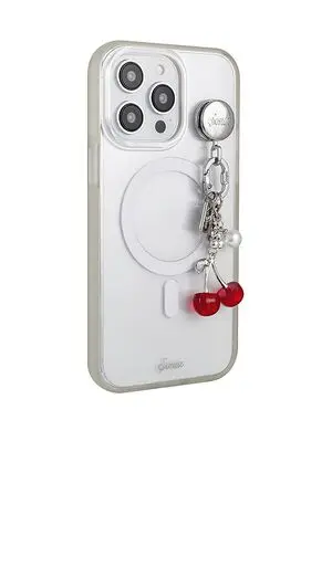 Sonix Phone Charm With Adhesive Hook In Red