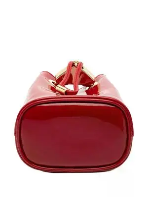 Prada Mini Patent Drawstring Pouch Crossbody Bag