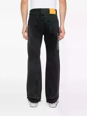 GALLERY DEPT. Paneled Wide-leg Jeans