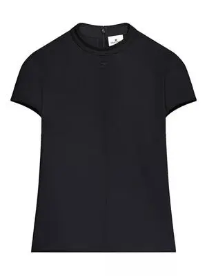 COURREGES Heritage Crêpe-texture Top