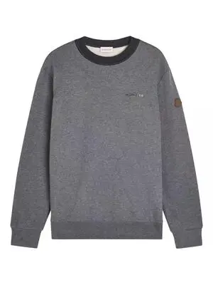 Moncler Logo-patch Crew-neck Sweatshirt