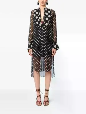 Nina Ricci Polka Dot Mini Dress