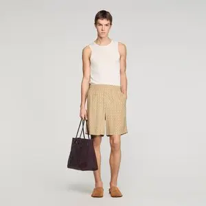 Sandro Printed Shorts For Men