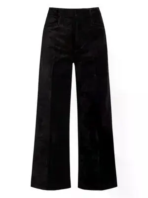 Paige Black Wash Pants For Women