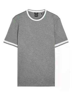 BOSS Contrast-trim T-shirt