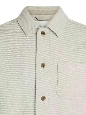 LES DEUX Buttoned Chest-pocket Shirt